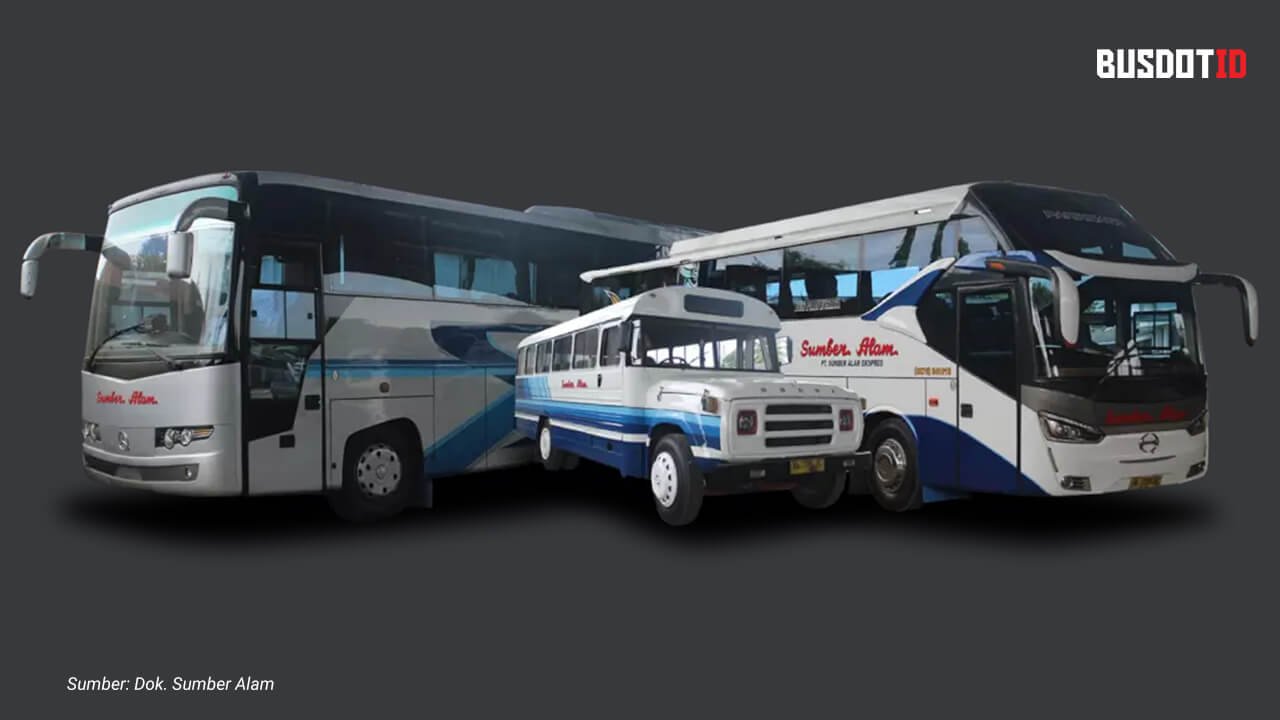 Segini Jumlah Bus Sumber Alam Yang Siap Operasional - Busdotid