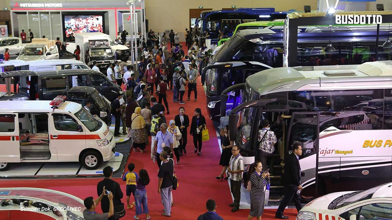 Ini Dia Merek Kendaraan Yang Tampil Di GIICOMVEC 2024 - Busdotid