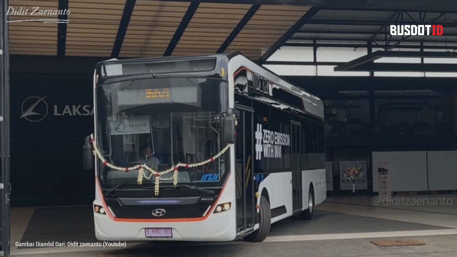 Laksana Dan Hyundai Hadirkan Bus Listrik Baru