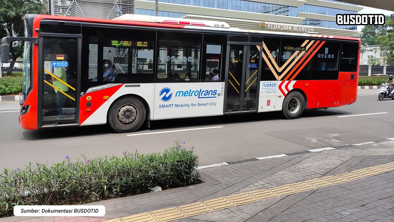 Rute Bus Transjakarta AMARI M6 Ragunan - Galunggung