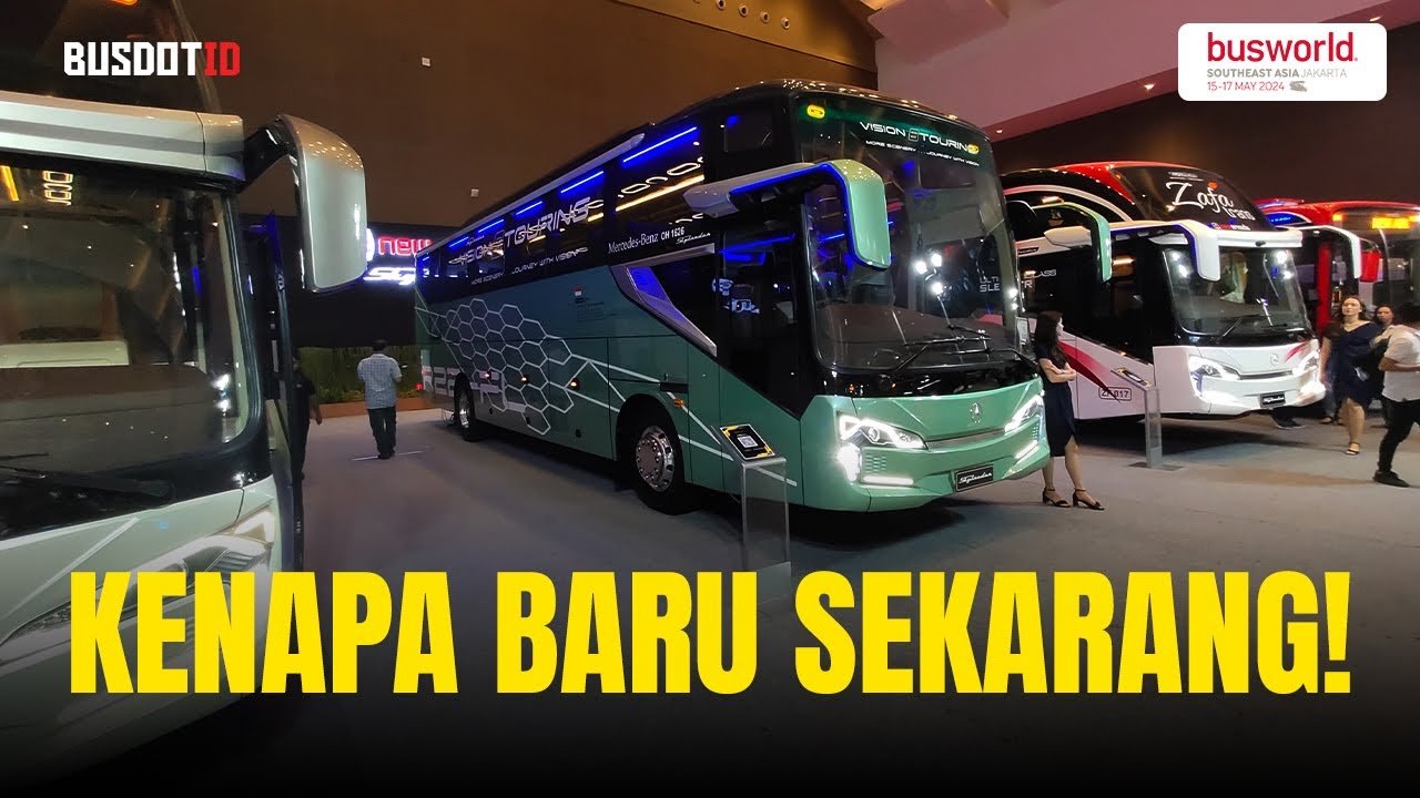 Bus Skylander R22 FL VISION 8 TOURING Tampil di Busworld