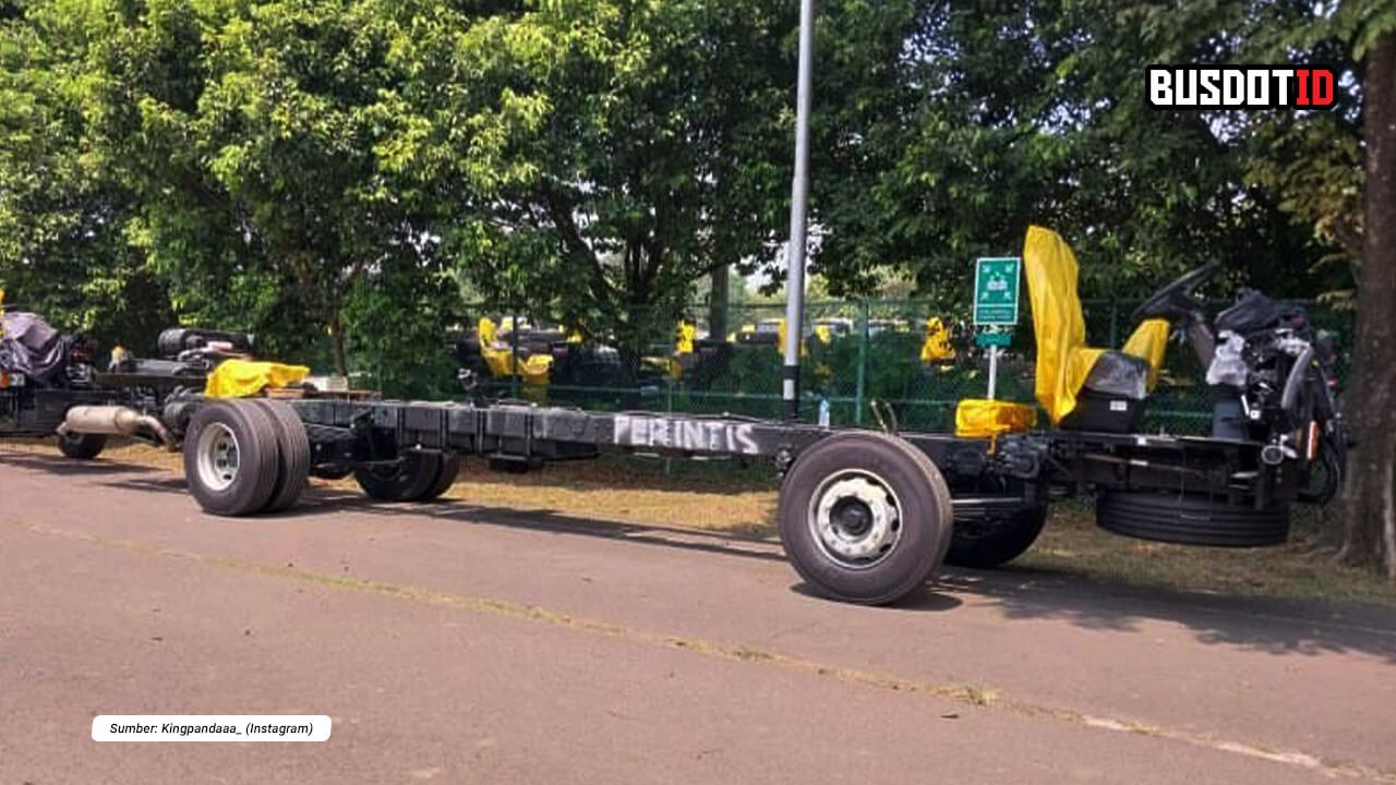 Mengenal Sasis Bus OH 1626 versi S Produksi Mercedes Benz