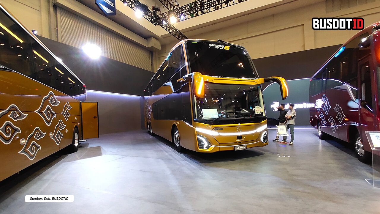 Ini Dia Bus Dengan Sasis O500RSD 2445 Pertama Di Indonesia