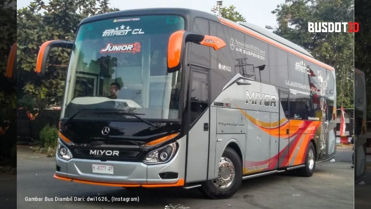 Mengenal Bus Miyor PATRIOT CL Produksi Morodadi Prima