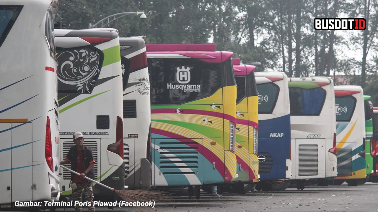 Daftar Bus Di Terminal Poris Plawad Tangerang
