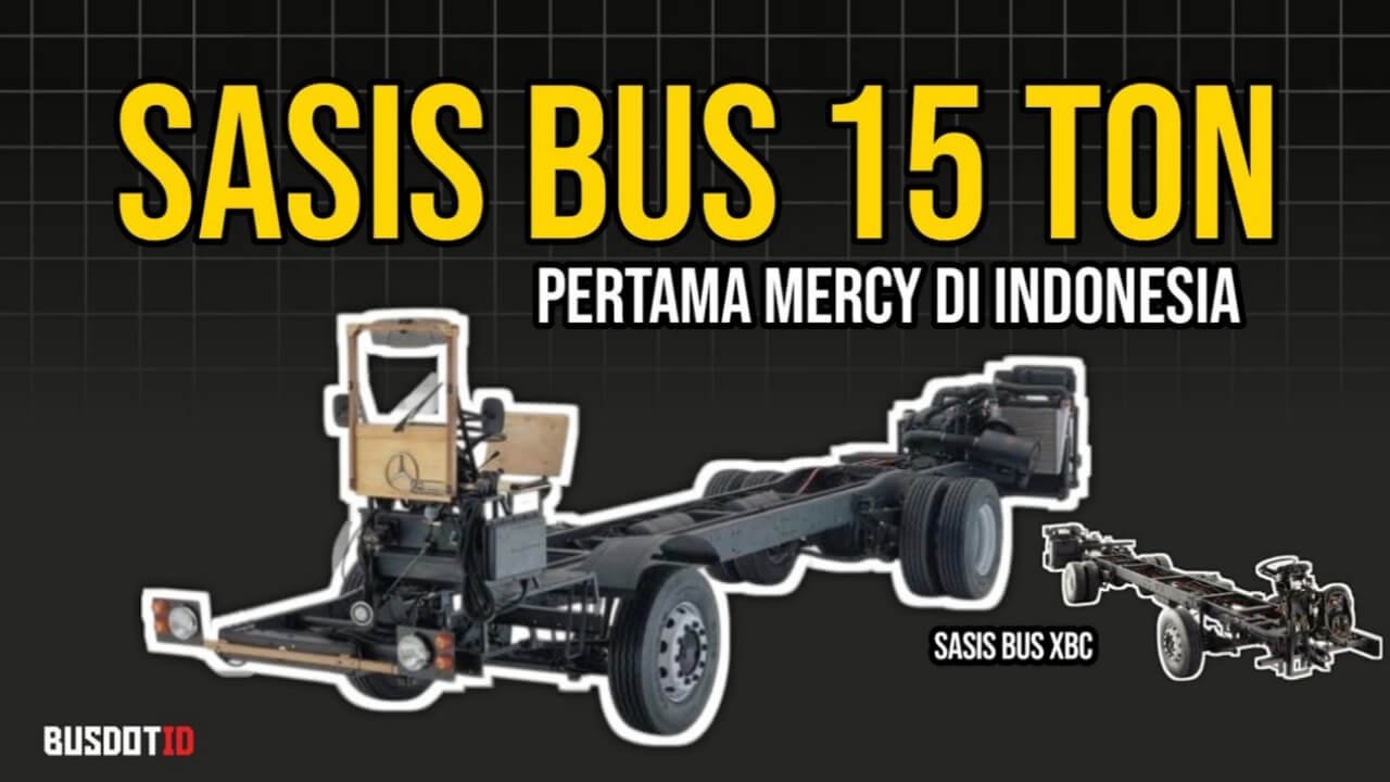 Mercy King OH 1518 Sasis Bus Mercedes Pertama Kelas 15 Ton