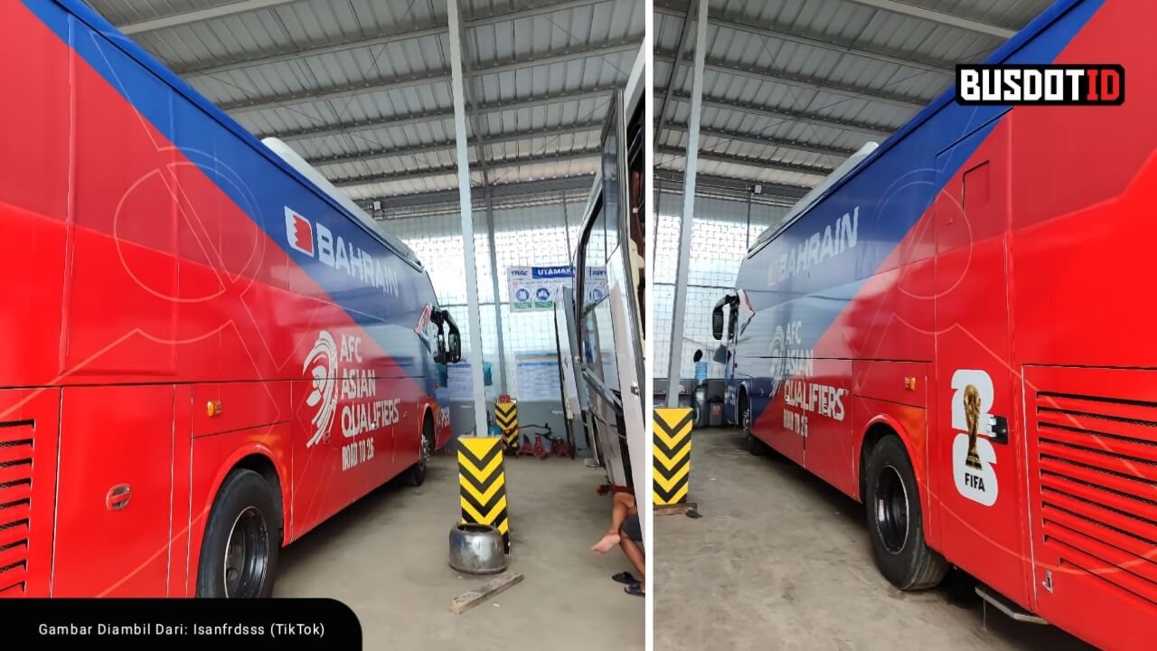 Bus Ini Akan Dinaiki Timnas Bahrain Di Indonesia