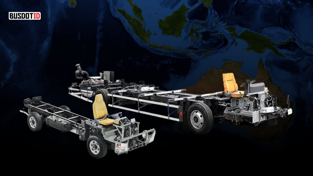 Ini Merek Sasis Bus Terlaris Di Indonesia Tahun 2024