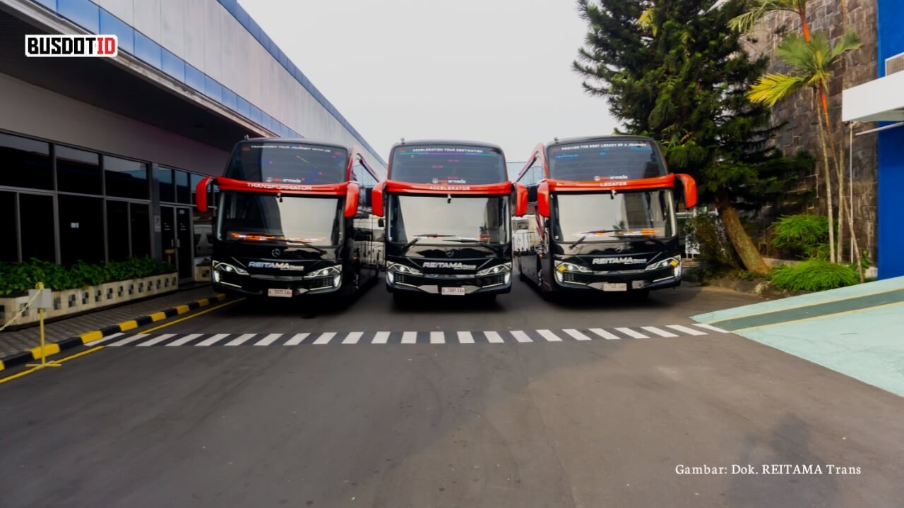 REITAMA Trans Rilis 3 Bus Baru Dari Karoseri New Armada