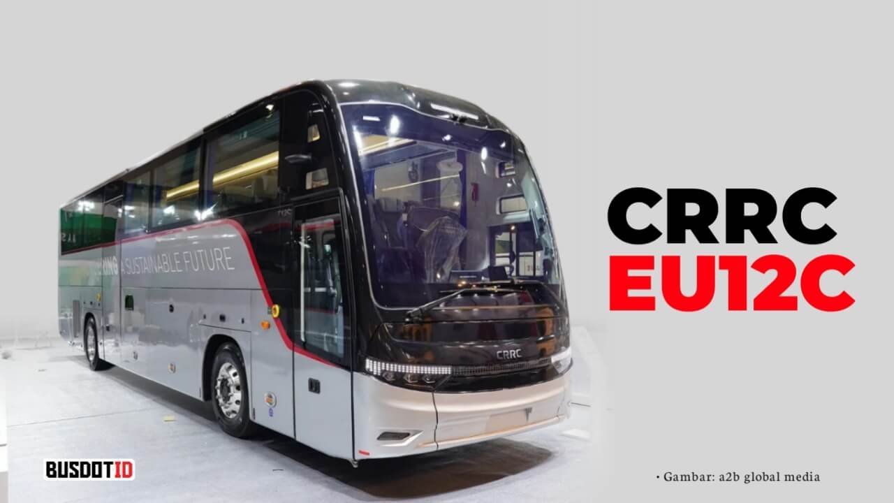 CRRC EU12C Model Bus AKAP Baru dari CRRC